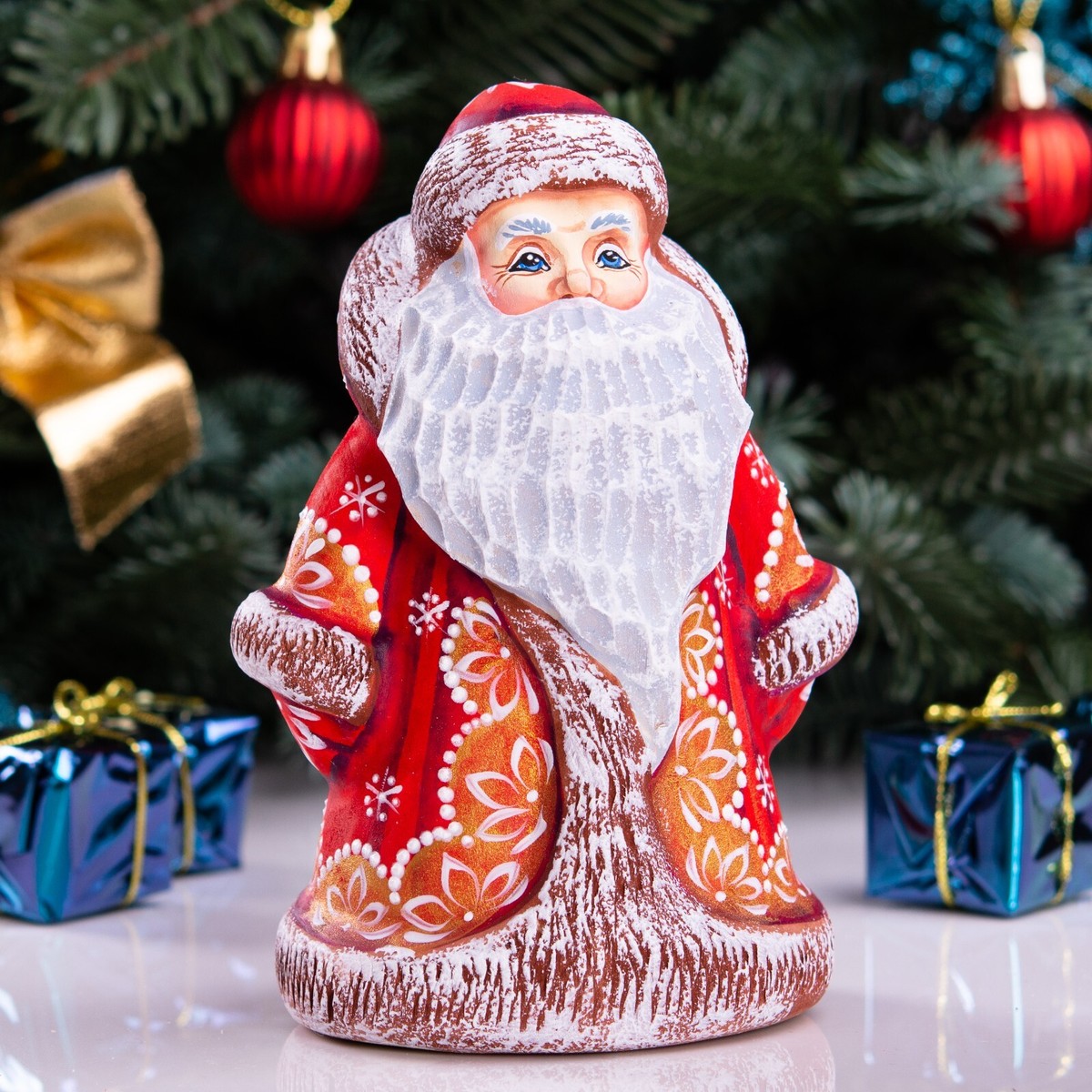 Hand Carved Santa Collection