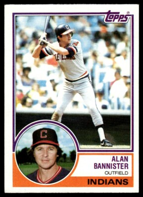 1983 Topps Alan Bannister Cleveland Indians #348 | eBay