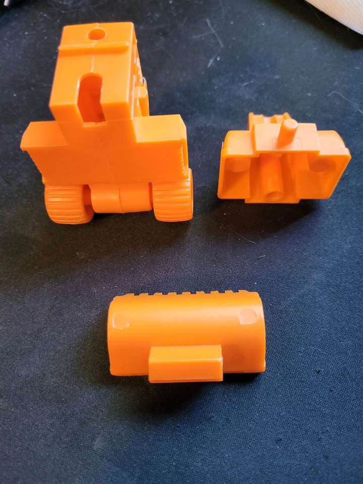 vintage Mego Micronauts CRATER CRUNCHER PARTS Body, Front Wheels, Seat ...