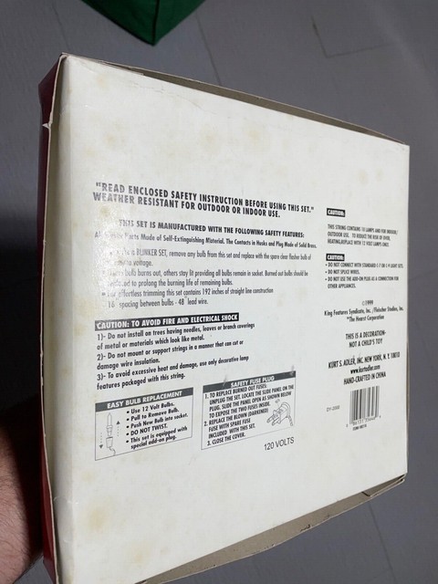 Betty Boop String Lights Set of 10 Indoor Outdoor Kurt Adler for sale ...