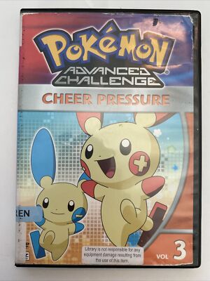 Pokemon Advanced Challenge - Vol. 3: Cheer Pressure (DVD, 2005, Dubbed ...