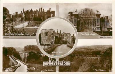 Chirk Wales 5 Insets OLD PHOTO | eBay Australia