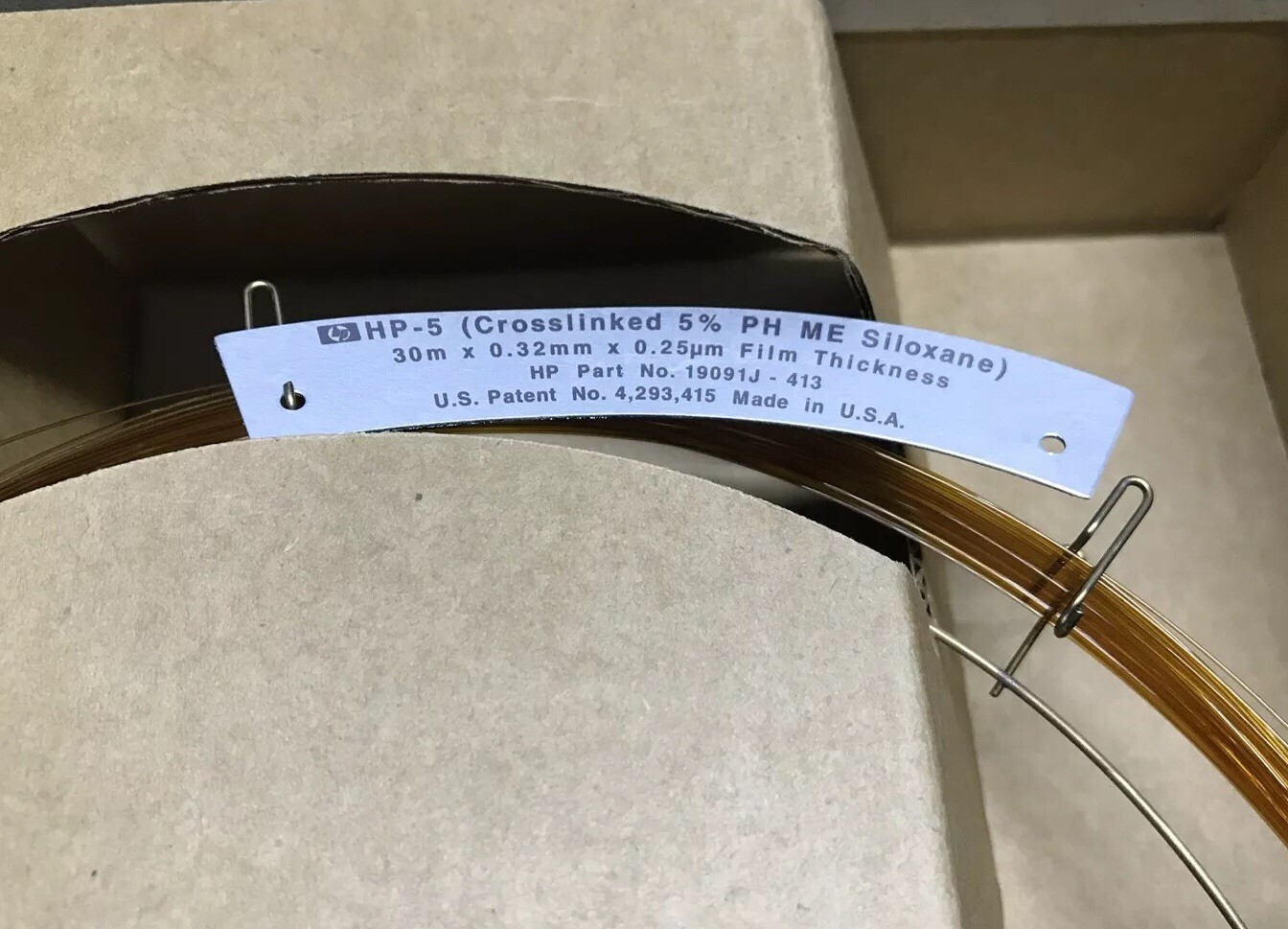 Hewlett Packard HP Agilent HP-5 GC Capillary Column - 19091J-413 | eBay