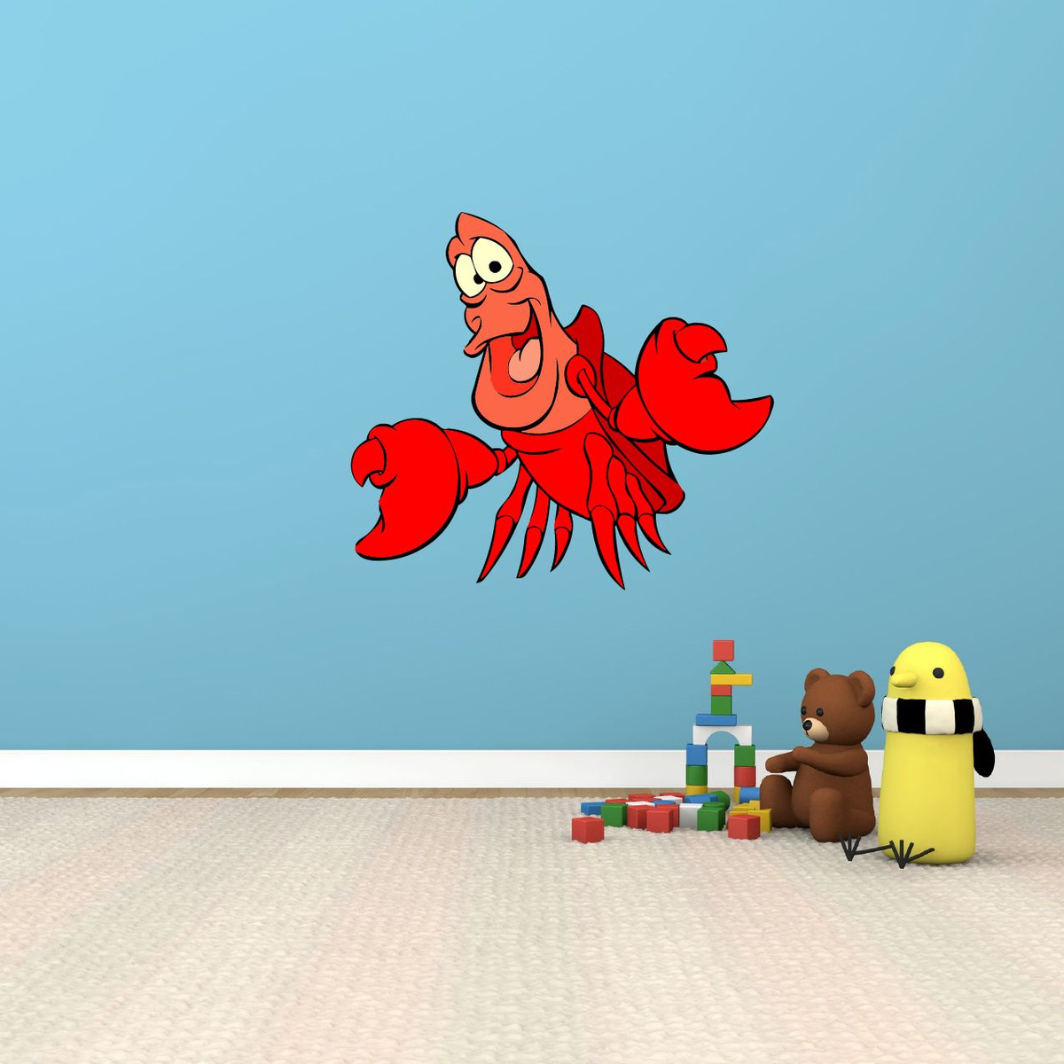 Sebastian The Crab Angry