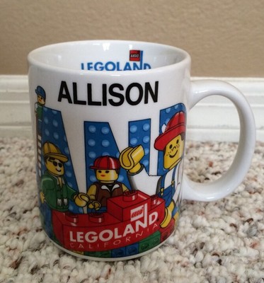 Vintage Legoland California Ceramic Coffee Mug Cup - Allison - Lego ...