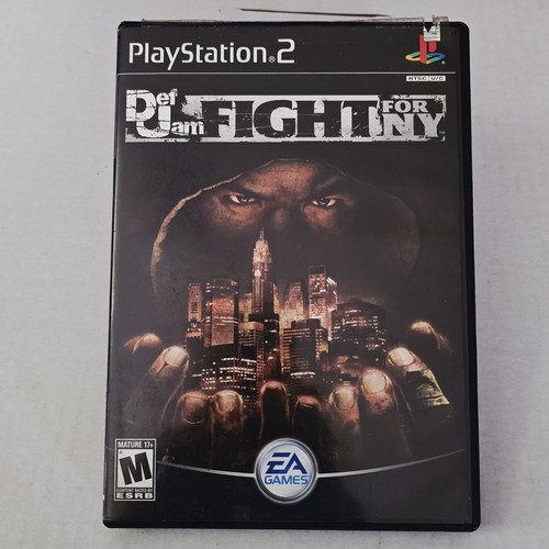 Vintage 2004 Def Jam Fight For NY Sony PlayStation 2 Video Game TESTED ...