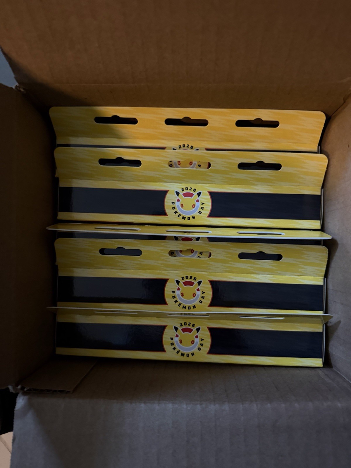 Pokemon TCG 2026 Pokemon Day 30th Anniv. Pikachu Promo Collection Box ...