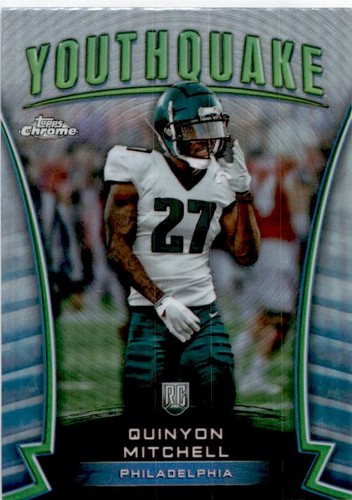 2024 Topps Chrome Refractor Youthquake #Y-7 Quinyon Mitchell Rookie ...
