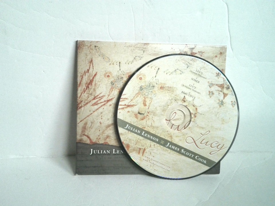 Julian Lennon & James Scott Cook Lucy 2009 Julian Lennon ASCAP Digipak ...