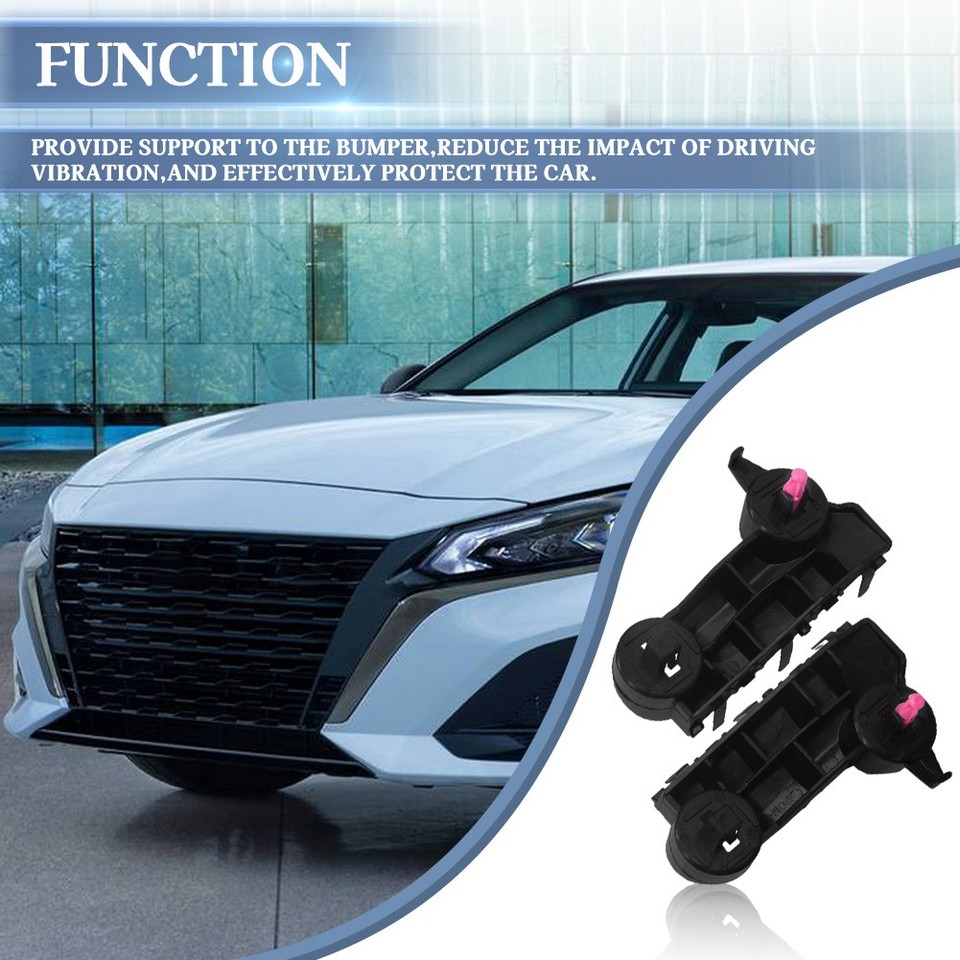 Front Bumper Retainer Bracket Spacer Pair for 2018-22 Nissan Altima ...