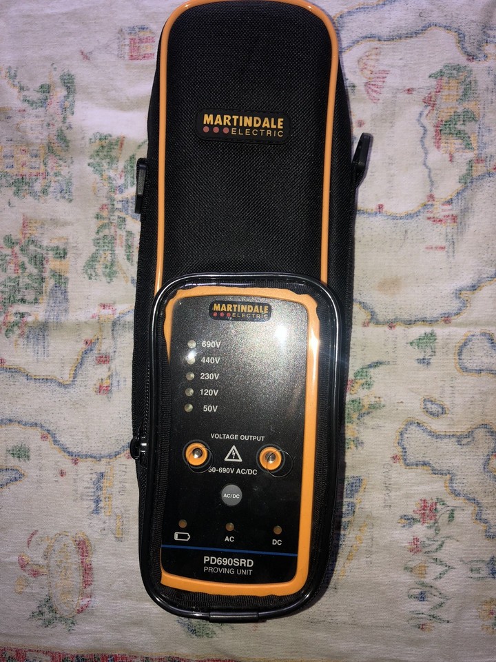 Martindale Proving Unit Pd690 Std and Voltage Tester Vt28. Brand New ...