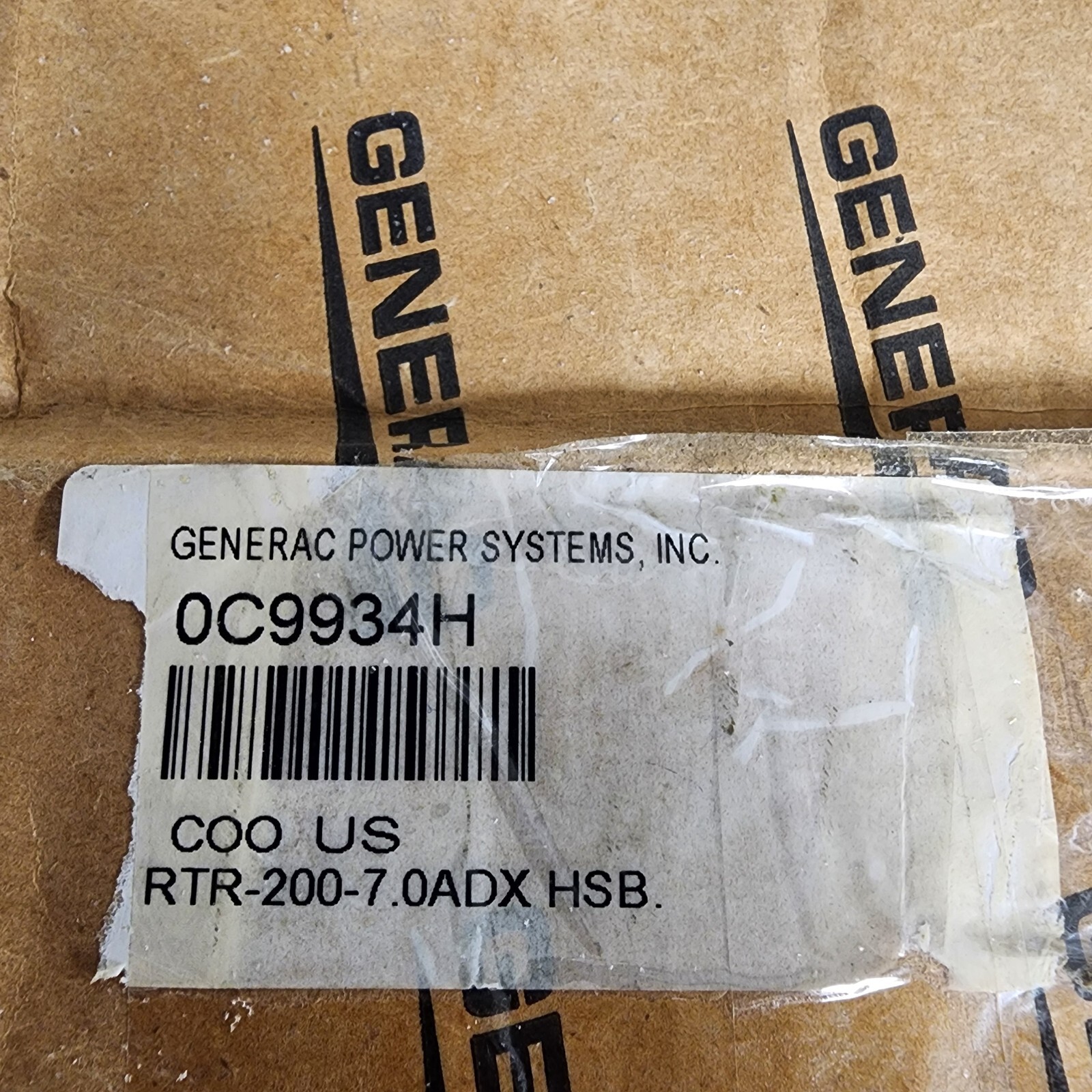 GENERAC ROTOR PART NUMBER 0C9934H for sale online | eBay