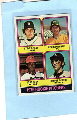 1976 Topps Craig Mitchell RC #591 Oakland A's NrMt+ | eBay