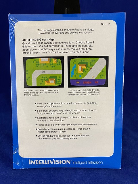 Auto Racing (Intellivision, 1980) for sale online | eBay