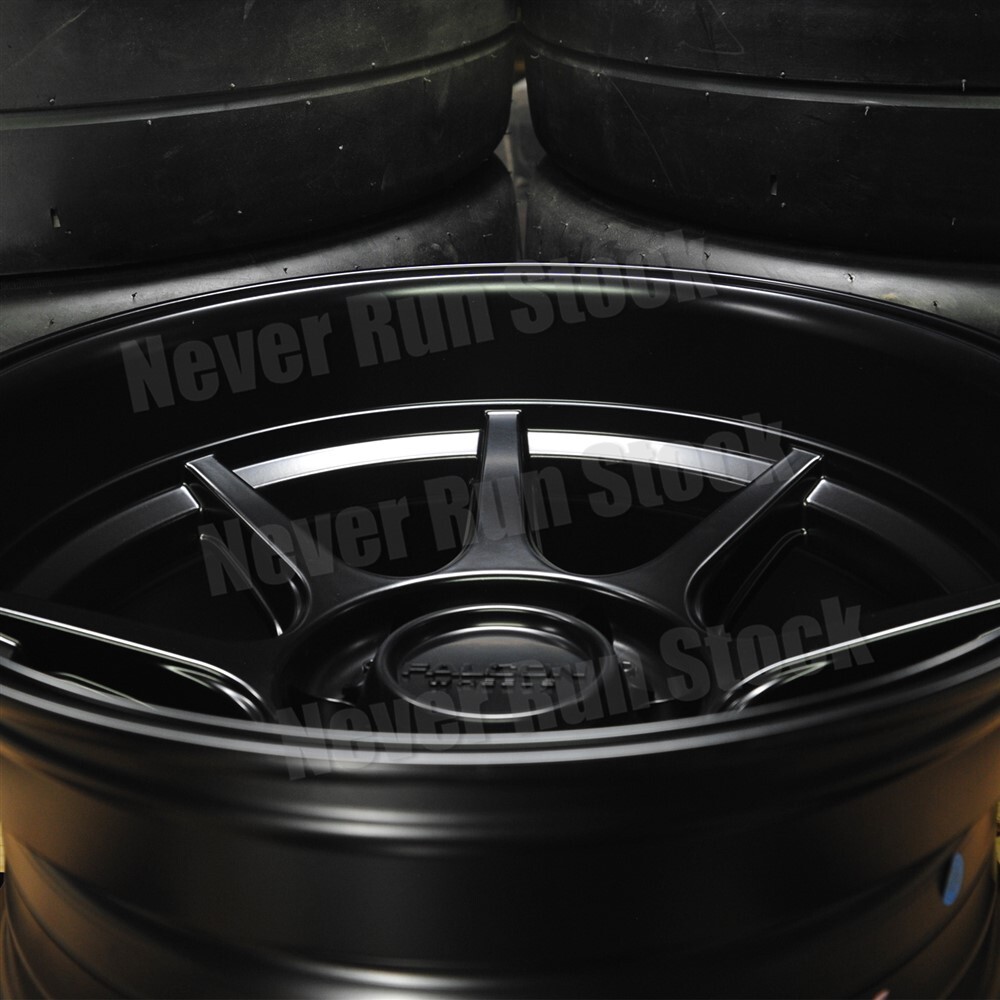 FALCON T8 6x139.7 6x5.5 17x9 -38 OFFSET MATTE BLACK 8 SPOKES TRUCK 4 ...