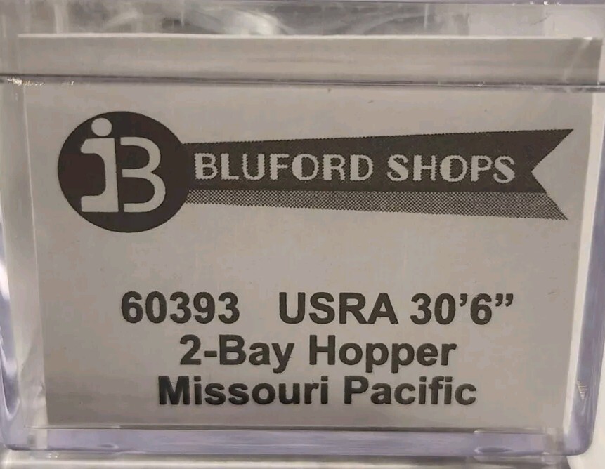 Bluford Shops N Scale USRA 30'6" 2 Bay Hopper Missouri Pacific #58357 ...