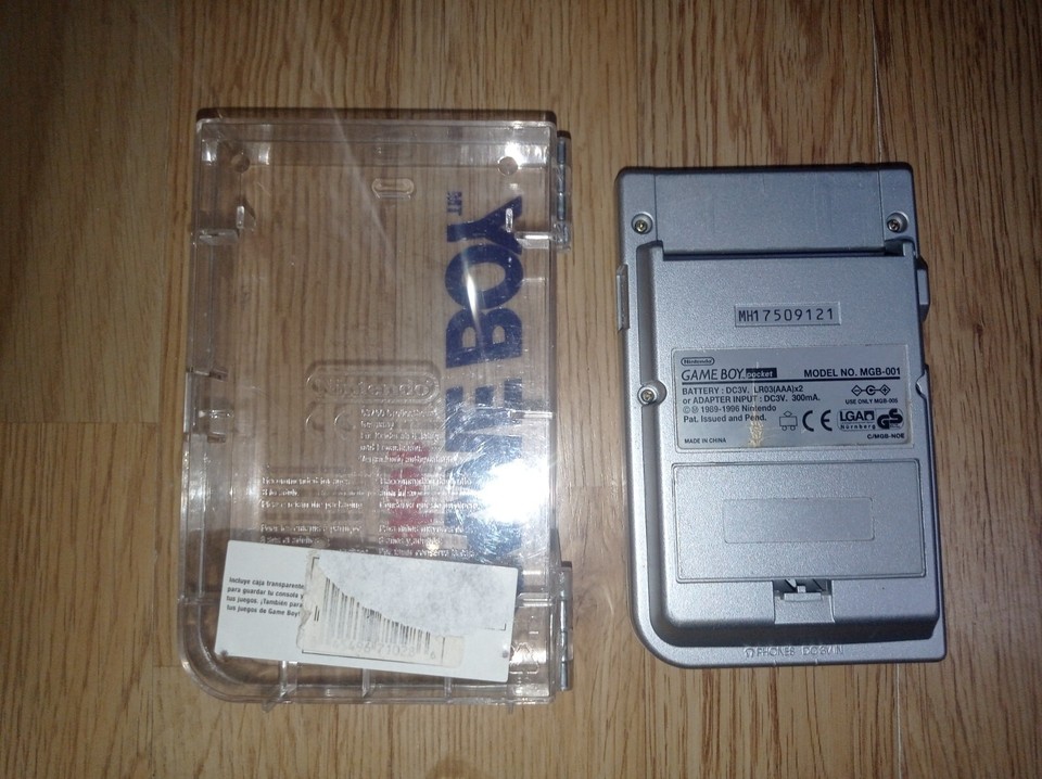 CONSOLA NINTENDO GAME BOY POCKET COLOR GRIS CON CAJA ORIGINAL - FULLY ...