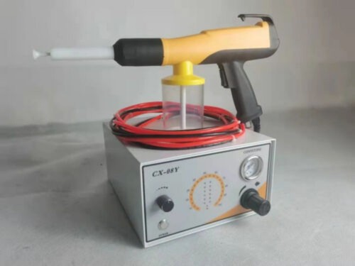 Experimental Testing Electrostatic Powder Coating System Machine ...