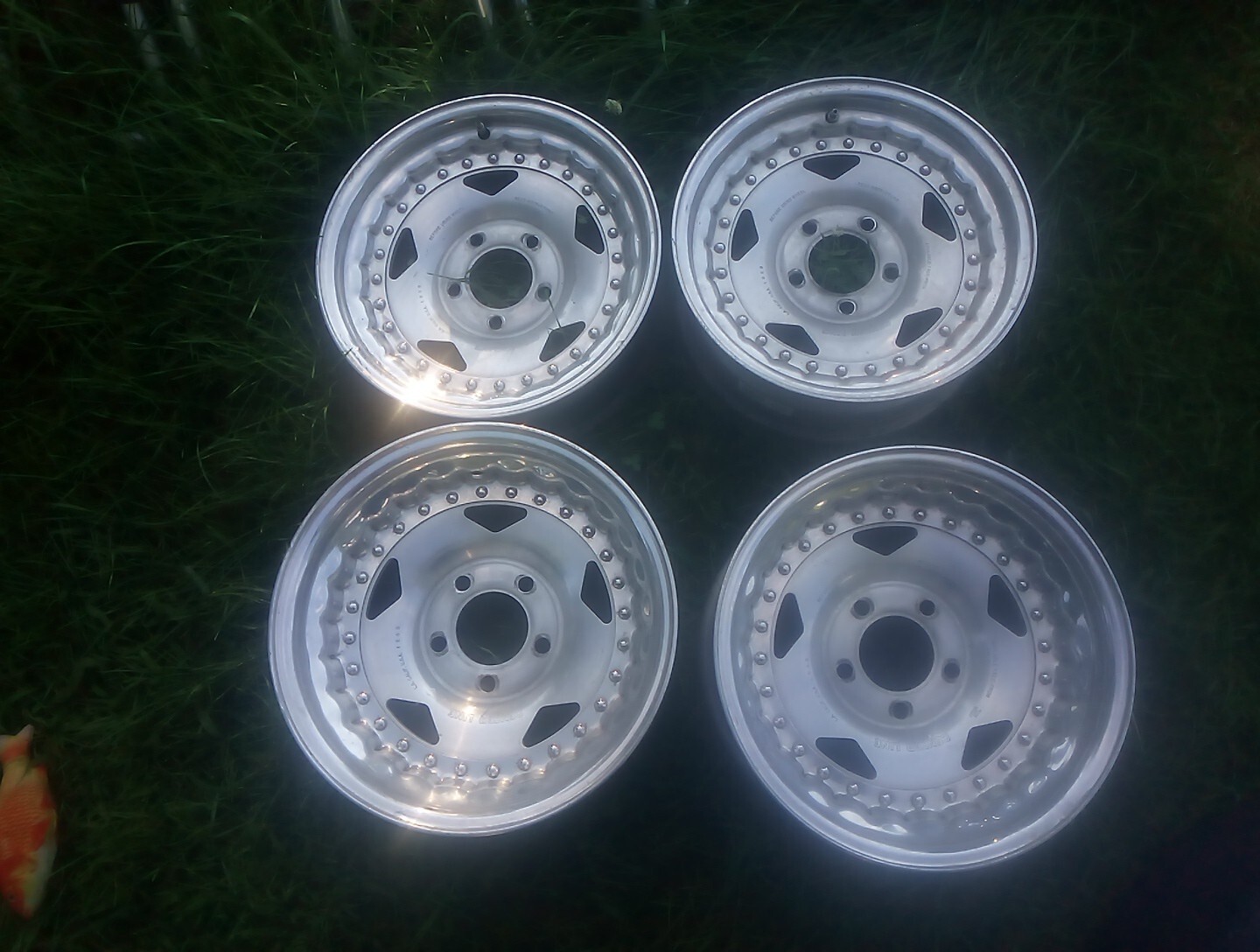 (4) Centerline Convo Pro 15x8.5 15x6 Set of four ... 5x4.75 Auto Drag ...