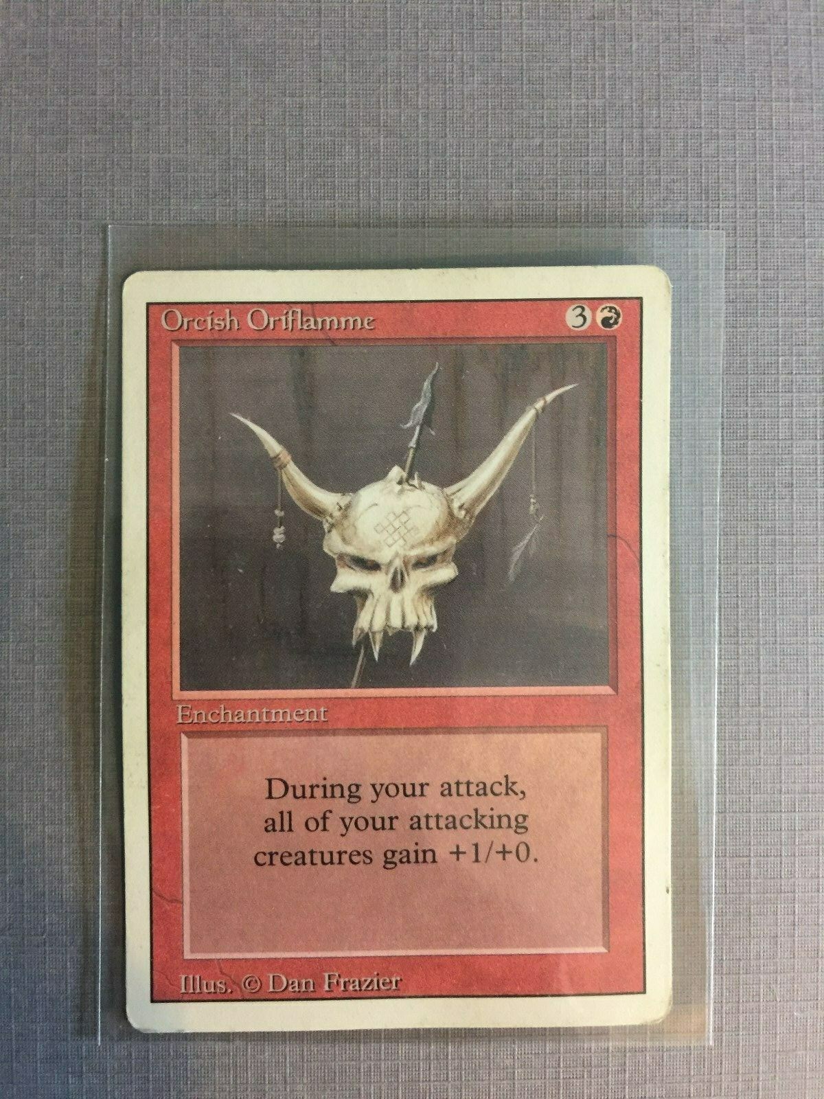 Orcish Oriflamme -Magic The Gathering - MTG - Unlimited Edition | eBay