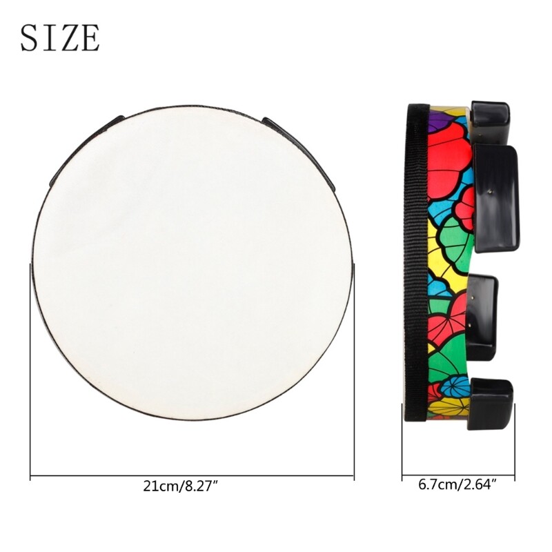 Kids Ground Drum Simple Hand Drum Percussion Musical Instruments ...