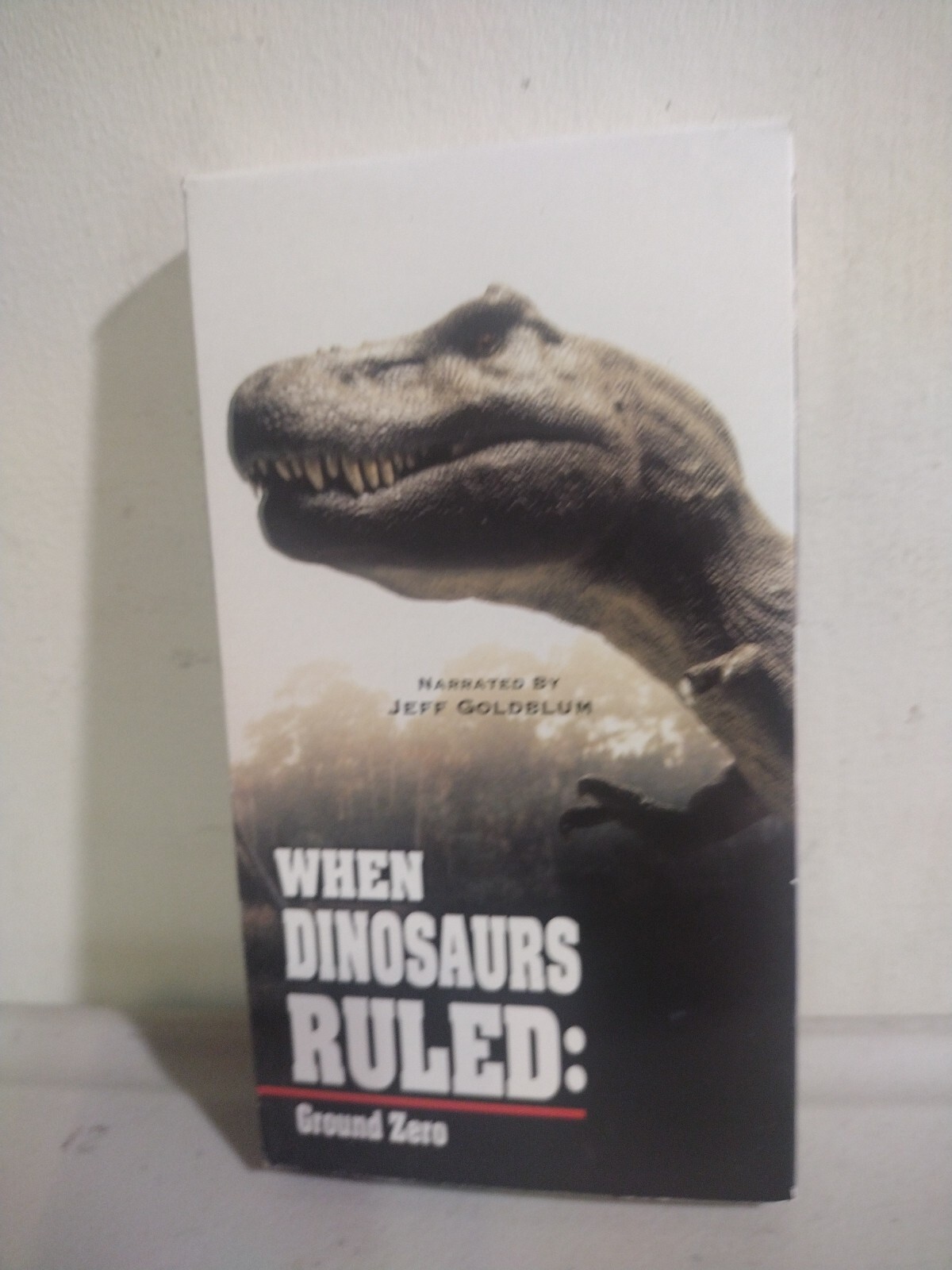 When Dinosaurs Ruled Ground Zero VHS 2000 Narrated By Jeff Goldblum | eBay