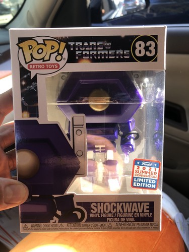 Funko Pop! Transformers Shockwave #83- Limited Edition 2021 - NEW IN ...
