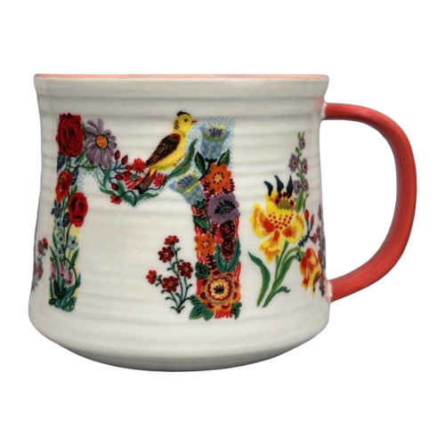 Nathalie Lete "MOM" Botanical Mug Anthropologie | eBay
