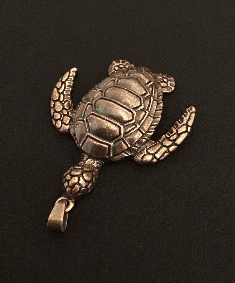 Sea Turtle Metal Jewelry Charm Necklace Pendant | eBay