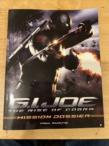 G.I. Joe Rise of Cobra Mission Dossier Trade Paperback Book 2009 NEW ...