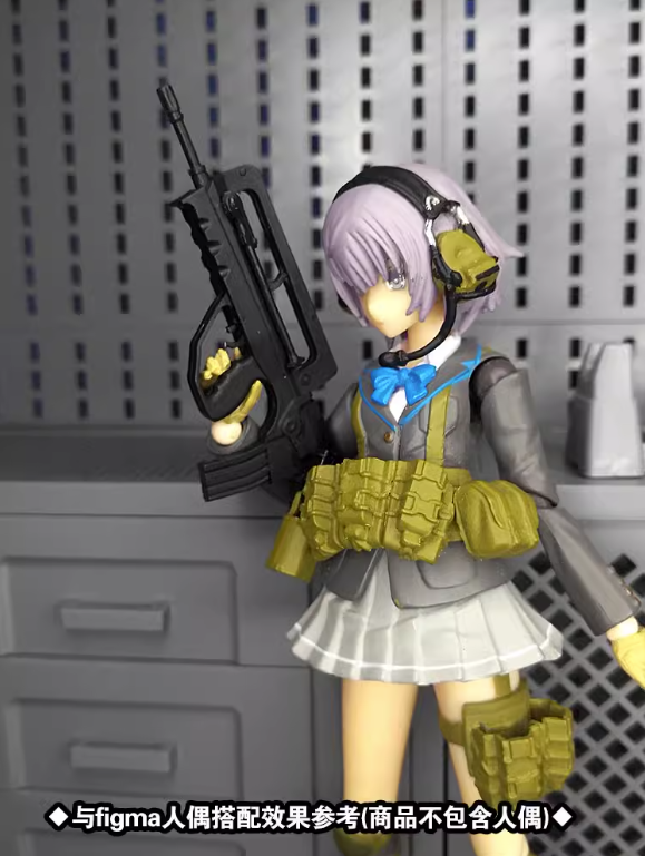(not Include Figure) 1/12 Scale France FAMAS Rifle Model for 6'' Figma ...