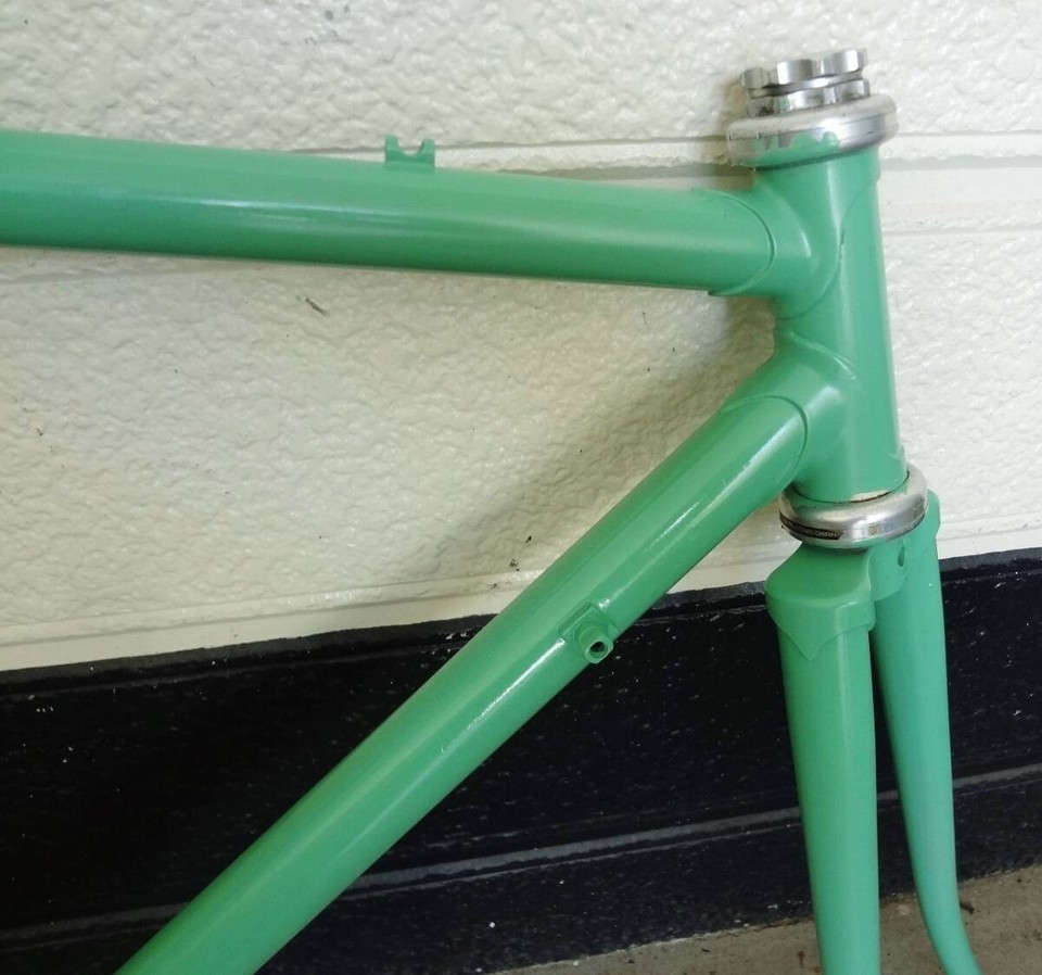 Chromoly Road Bike Frame Celeste Color USED | eBay