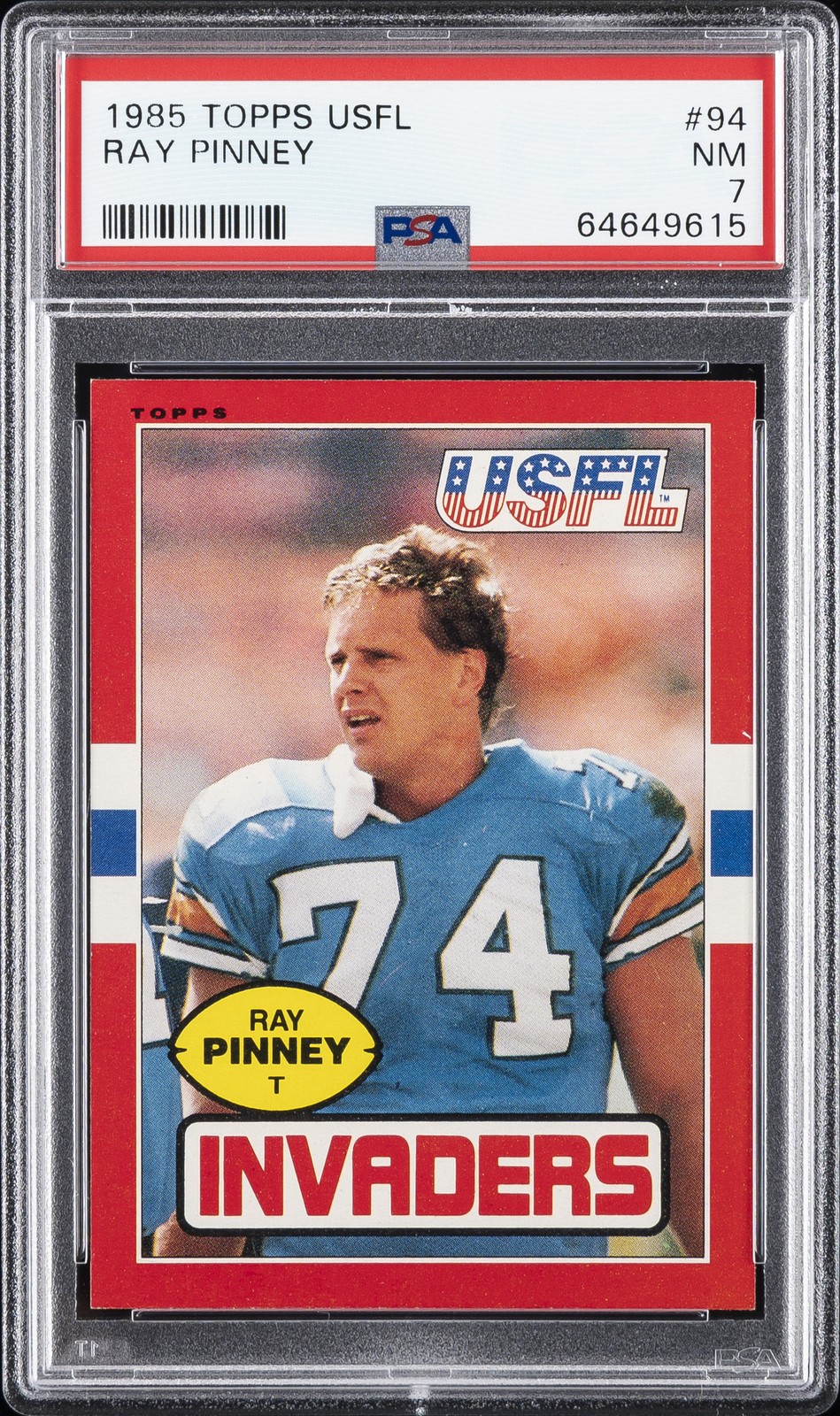 1985 Topps USFL - Ray Pinney #94 (RC) for sale online | eBay