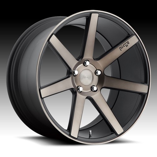 Niche M150 Verona Machined Black DDT 19x8.5 5x4.5 35mm (M150198565+35 ...