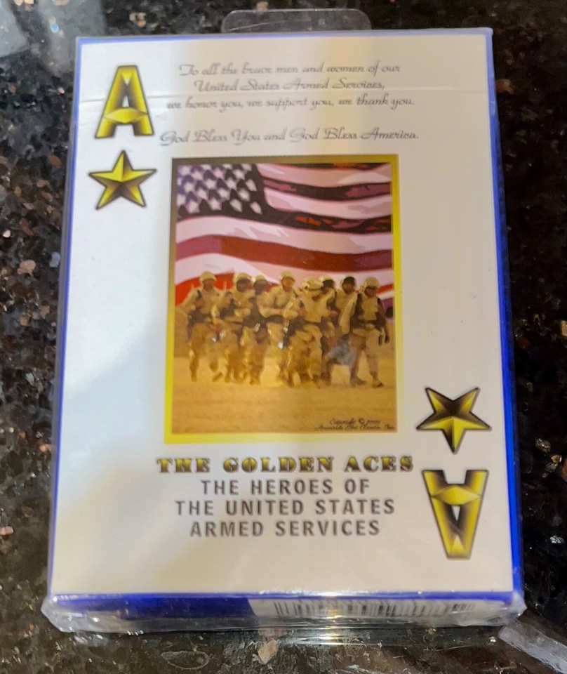 Operation Iraqi Freedom US Military Heroes Playing Cards | eBay