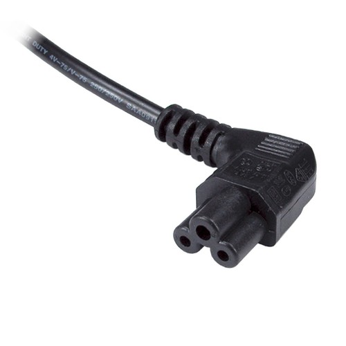 New! Right Angle C5 Power Cloverleaf Cable for LG TV 55LA6900UD UK Lead ...