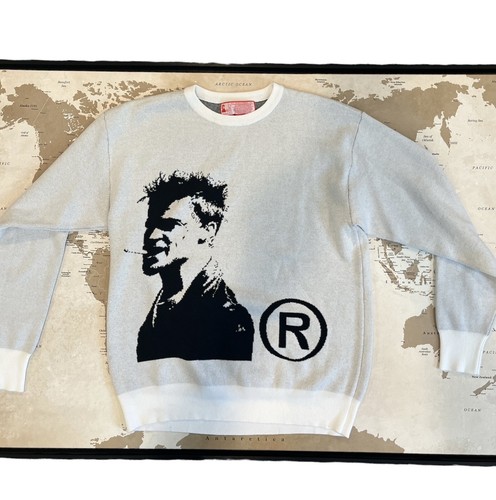 Joy Divizn Fight Club Brad Pitt Knit Sweater Size XL | eBay