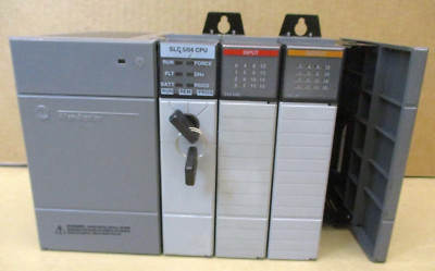 Allen-Bradley 5/04 SLC 500 1746-A4 1746-P2 1747-L542 1746-IA16 1746 ...