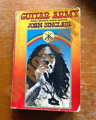 Guitar Army John Sinclair Prison Writings Book Detroit Ann Arbor 8x10 ...