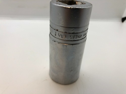 Snap On Tools USA LS342 3/4" Drive 6 Point 1-1/16" Chrome Deep Well ...
