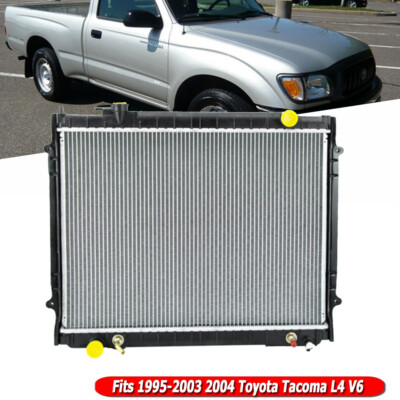 Aluminum Core Radiator For 1995-2003 2004 Toyota Tacoma L4 V6 2.4L 2.7L ...