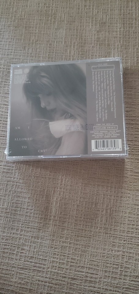 TAYLOR SWIFT NEW TTPD Deluxe CD Collectors Edition”ALBATROSS” SEALED | eBay