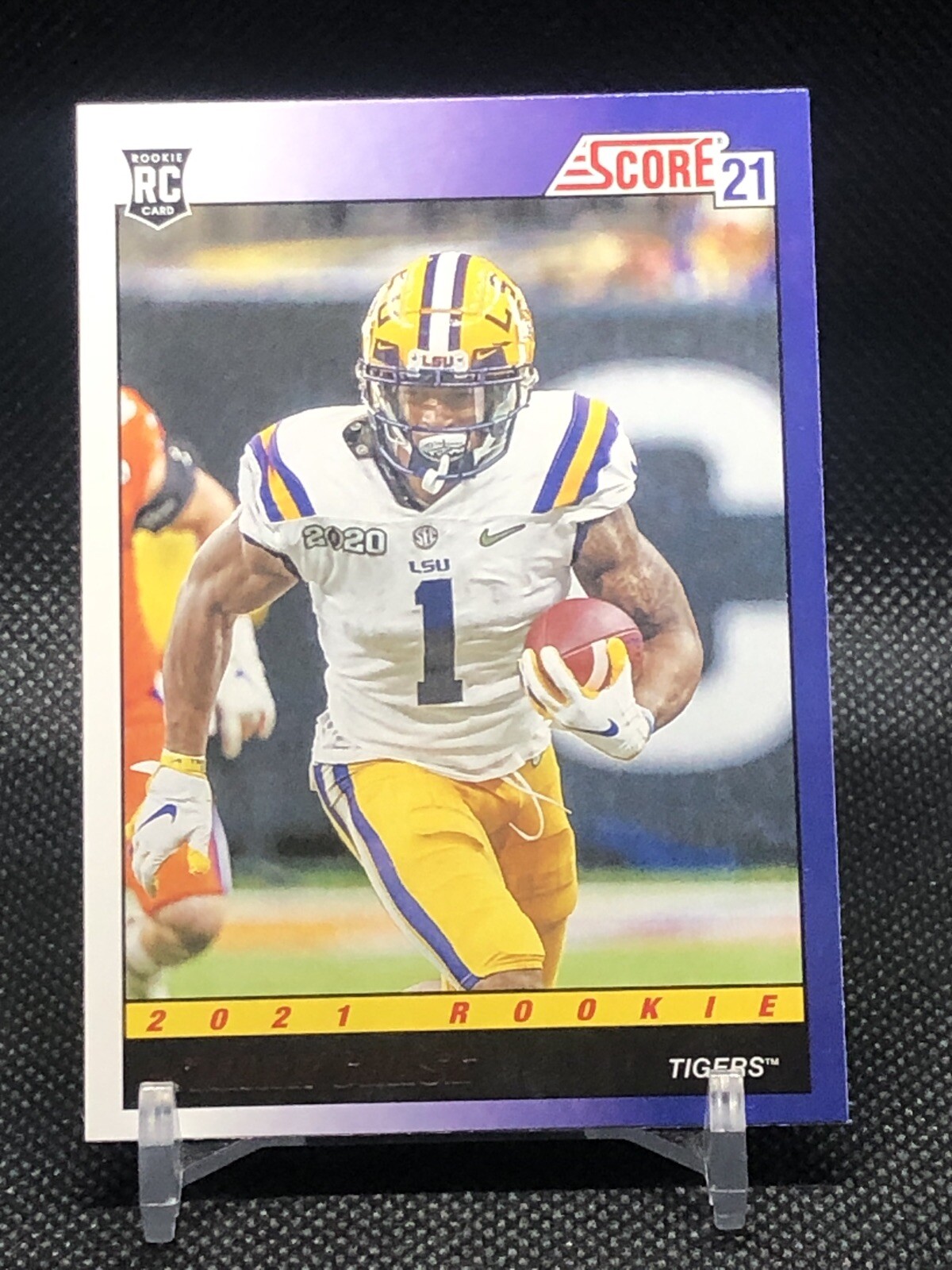 Ja'Marr JaMarr Chase 2021 Score Rookie Card Panini Cincy Bengals LSU No ...