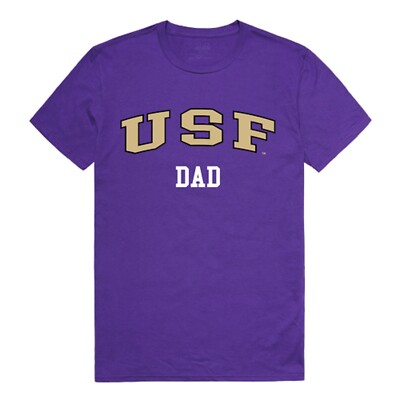 University Of Sioux Falls Cougars USF Dad Father NCAA Cotton Tee T ...