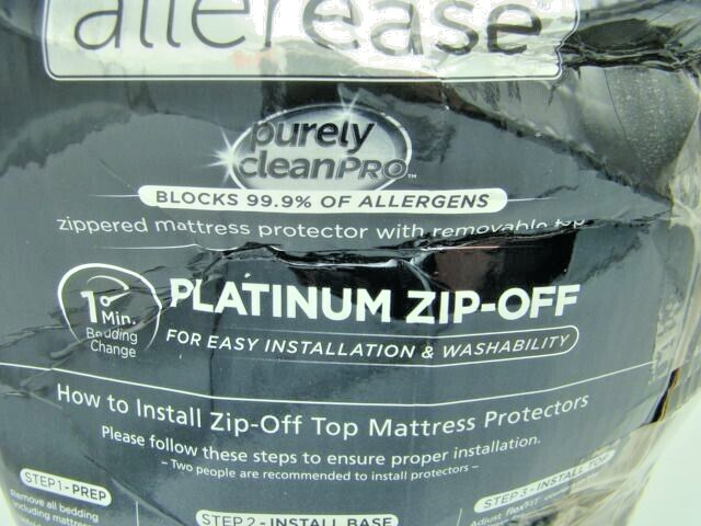 Allerease Platinum Temp Balancing Zip-Off Top Mattress Protector Twin NIB DMG | eBay