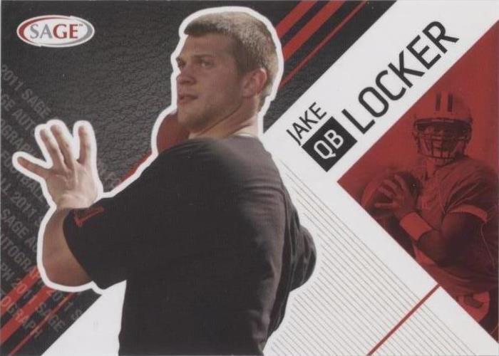 2011 SAGE Autograph Series - Jake Locker #27 (RC) for sale online | eBay