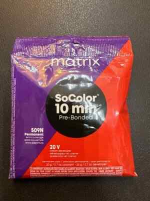 Matrix SoColor 10 Min Color & Developer 509N Light Blonde Natural | eBay