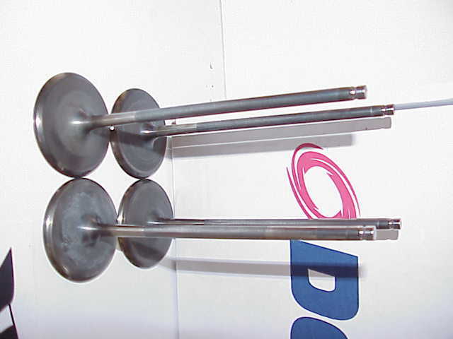 8 Titanium 6MM Intake Valves 6.010" -2.180" Del West Xceldyne ONLY $15. ...