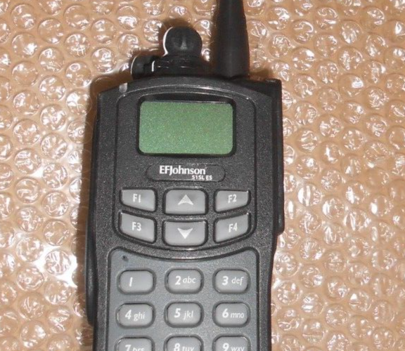 EF Johnson 51SL ES Portable Radio WITH NO BATTERY | eBay