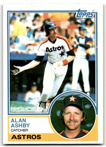 1983 Topps Alan Ashby Houston Astros #774 NM+ | eBay